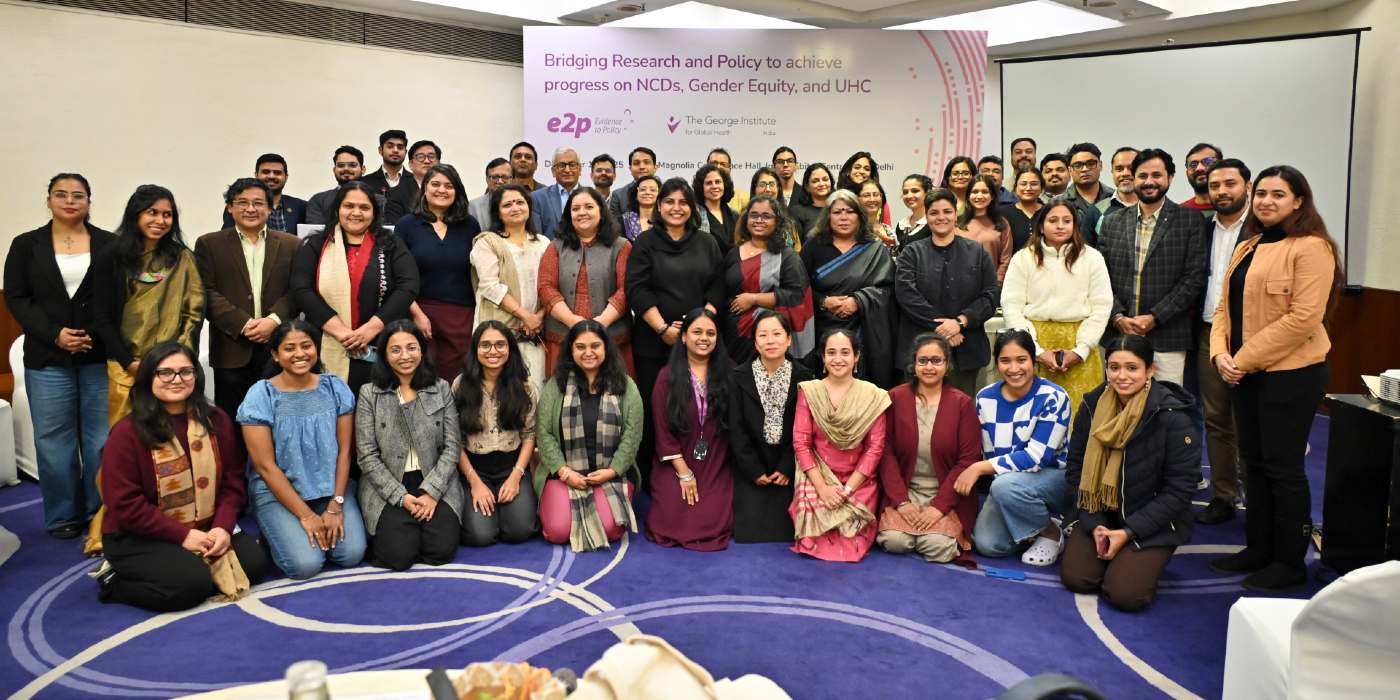 Bridging research and policy to achieve progress on NCDs, gender equity ...
